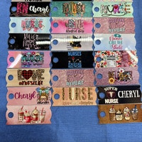 30oz Tumbler Nametag Template | Blank Tumbler Wrap Name Template ...