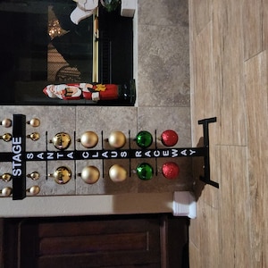 Drag Racing Startline Christmas Tree Santa Claus Raceway - Etsy