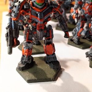 Battletech Miniatures Classic Unseen Designs 3D Printed on - Etsy UK
