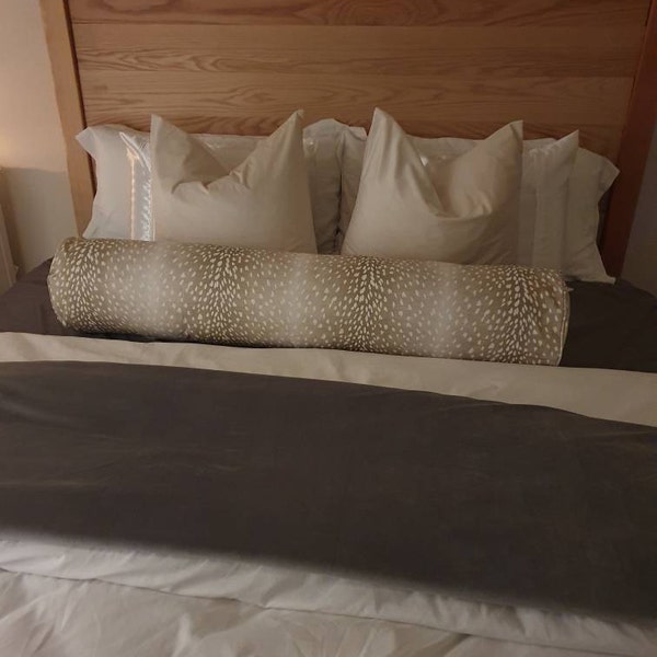 10x48 Bolster Pillow Form Insert for Decorative Sham / Plush Fiber ...