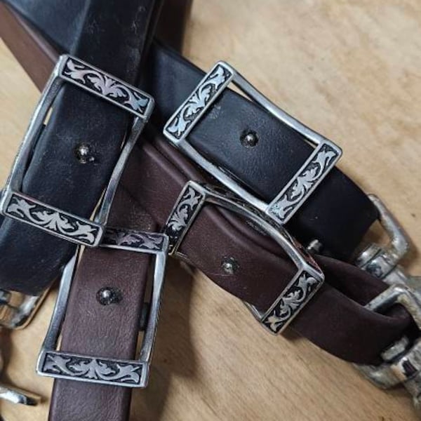 West Coast Tack Reins Heavy Hermann Oak Black Harness Leather Rope ...