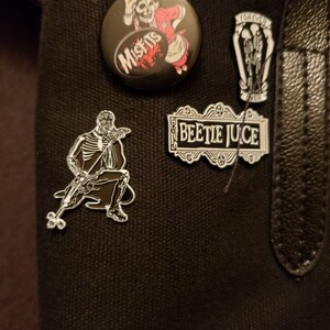 EVIL NEVER DIES Enamel Pin | Etsy