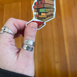 Percy Jackson Matching Rings, Percy Jackson Merch, Bookish Gifts ...