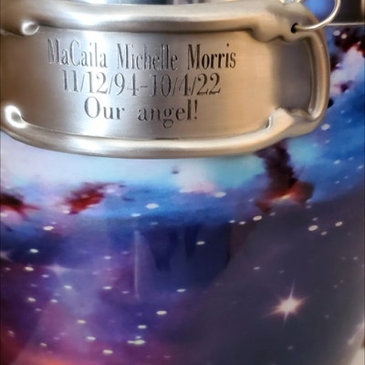 Name Tags With Custom Engraving for Urns 3 Color Options - Etsy