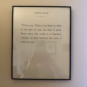 Ember of Light A Court of Thorns and Roses Quote SJM Book - Etsy