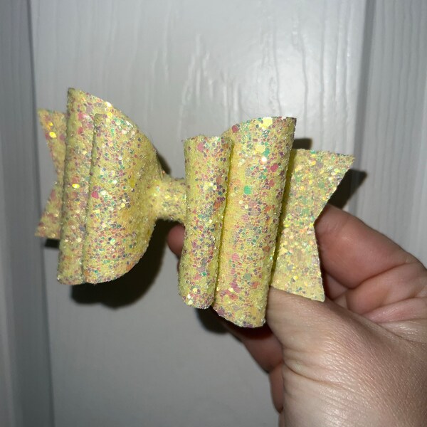 Snoopy Bow Red Glitter Hair Bow Valentines Glitter Bow - Etsy