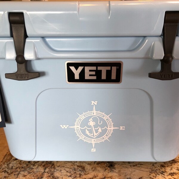 Anchor Compass Vinyl Decal, Car Decal, Navy Decal, Laptop Decal, Boat ...