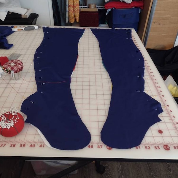 Platform Heel Boot Cover Sewing Pattern (one Size) - PDF DOWNLOAD ...