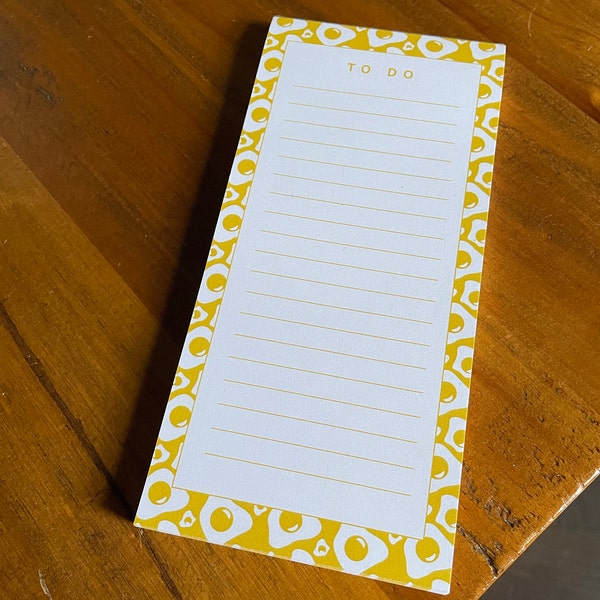 Lemon to Do List Note Pad, Cute Bright Lemon Pad With Tear off Sheets ...