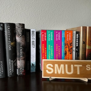 Library Street Sign Bookshelf Sign Personalized Laser Engraved Bookish ...