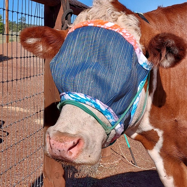 Goat/sheep Fly Masks With & W/o Horns Dual Adjustable Made to Order - Etsy