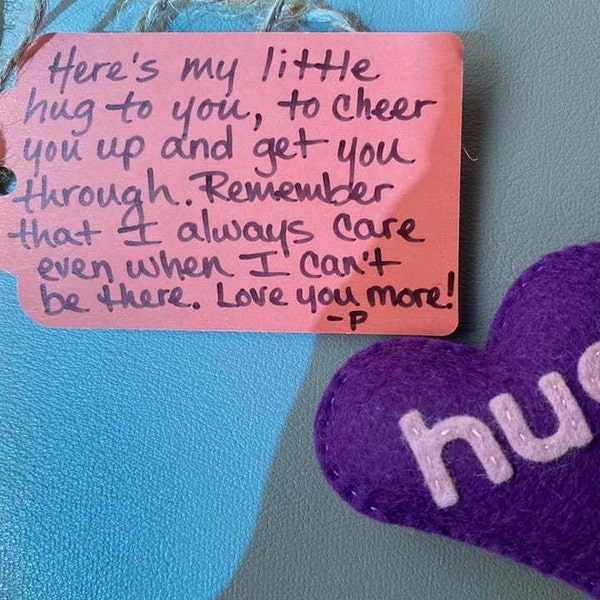 Pocket Hugs, Social Distancing Hug, First Day of School, Send a Hug ...