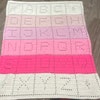 Crochet Blanket Pattern Diamond Checkers Filet Blanket PDF, Uk and Us ...
