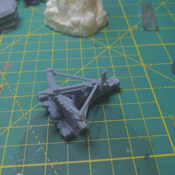 Dnd ONE Ballista Resin Miniature Battle War Weapons Dwarves Elves and ...