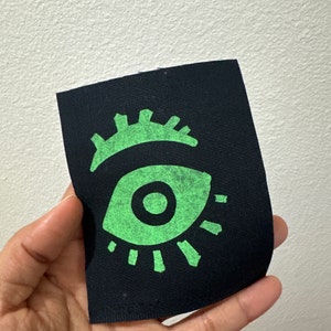 RADIOACTIVE TRANS SYMBOL Large Punk Diy Back Patch - Etsy