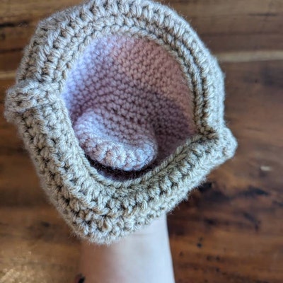 Crochet Pattern UTERUS With Fallopian Tubes & Ovaries Womb Model Doula ...