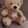 Personalized Teddy Bears-stuffed Bear-my First Teddy Bear-birthday Gift ...