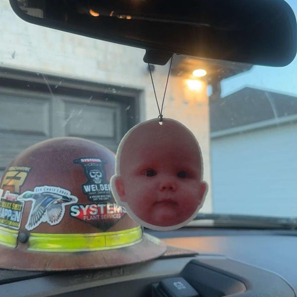 Funny Air Freshener Flaming Eye Freshener Cute Air Freshener Cool Air ...