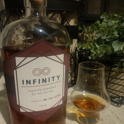 Infinity Bottle Label, Larceny Inspired, Bourbon Whiskey updated for ...