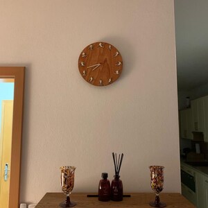 Snowboarding Wood Clock Wall Clock With Snowboarders Snowboard Winter ...