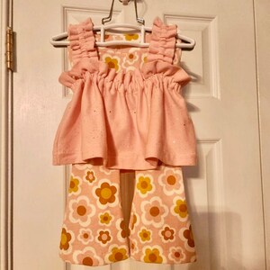 Baby Top Dress Pattern, Baby Ruffle Top Pattern, Summer Top Pattern ...