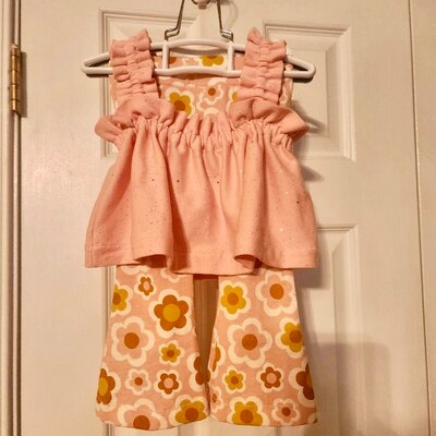 Baby Top Dress Pattern, Baby Ruffle Top Pattern, Summer Top Pattern ...