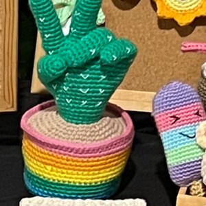 Cactus Hand CROCHET PATTERN / Amigurumi Cactus PDF English Pattern ...