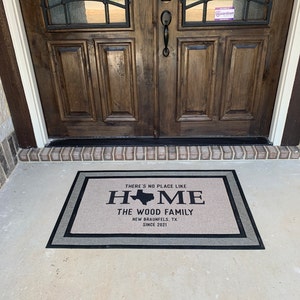 Open House Door Mat with message real estate agent doormat | Etsy