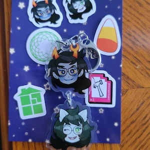 Homestuck Smuppets 1.5 Inch Double Sided Acrylic Charms - Etsy