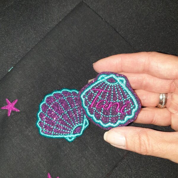 Sea Shell Applique Embroidery Design. Machine Embroidery Designs ...