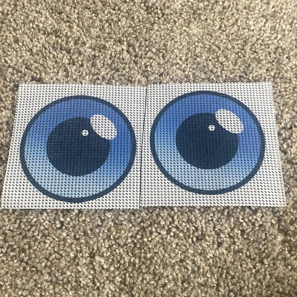 Fursuit Eye Mesh - Hypno Swirl Mascot Costume Eyes - Etsy