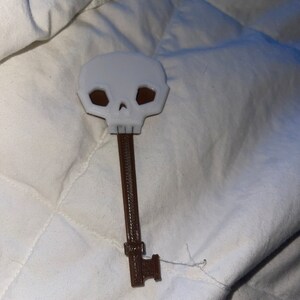 Roblox Doors Game Inspired Skeleton Key Bookmark 3D Printed - Etsy