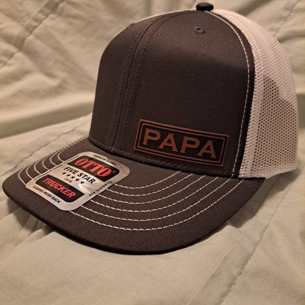 Papa Hat, Papa Baseball Cap, Custom Papa Gift, Papa Birthday Gift ...