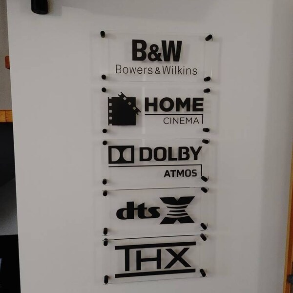 HOME CINEMA | Home Theatre Signs | Signage | Cinema Decor | Laser ...