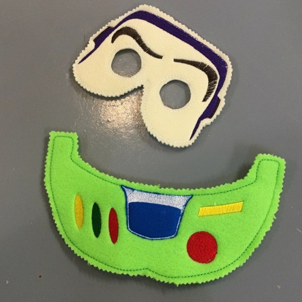 Buzz Lightyear Toy Story Inspired Mask and Chest Piece ITH Project in ...