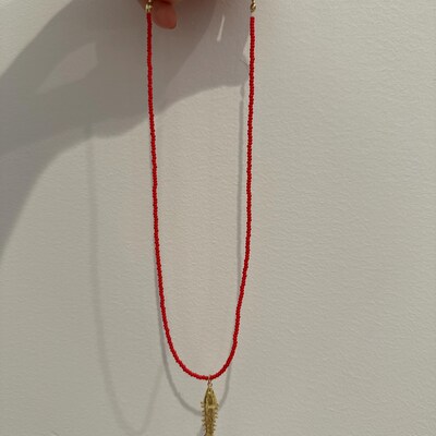 925 Red String Earring, Red Luck Earring, Good Luck Jewelry, Lucky ...