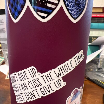 Back the Red Sticker, Waterproof Sticker, Waterbottle Sticker, Sticker ...