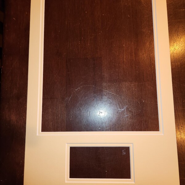 Custom Multiple Opening Single Mat Matboard for Picture and Certificate ...