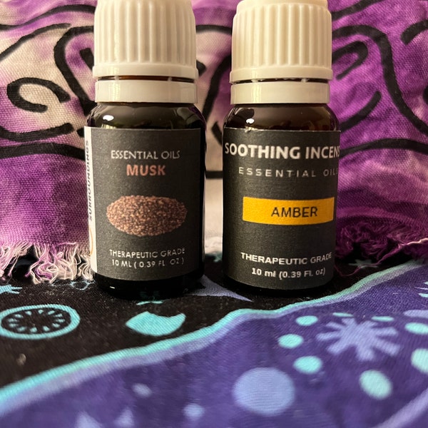 Amber Essential Oils - Pure Natural Aromatherapy Massage Oil ...