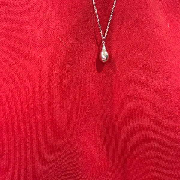 Cremation Jewelry Tear Drop Urn Necklace, 14K Real Gold Tear Drop ...