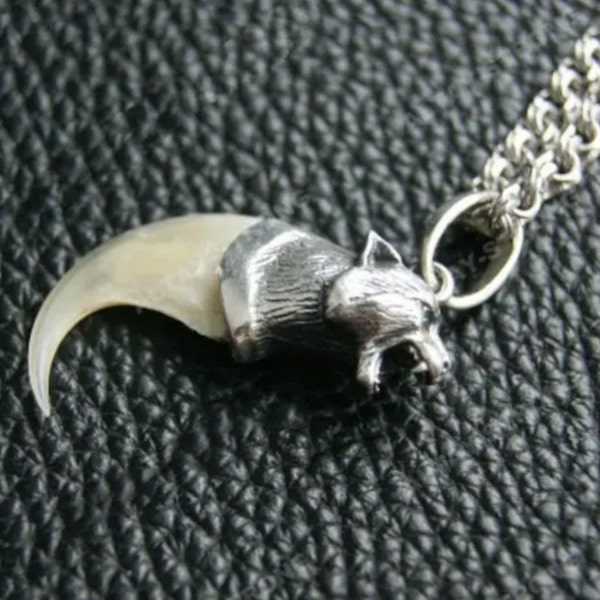 Wolf Tooth Necklace, Wolf Teeth, Wolf Fang Necklace, Wolf Necklace ...