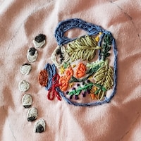 Spider Web Butterfly Embroidery Pattern Download, Cobwebs Embroidery ...