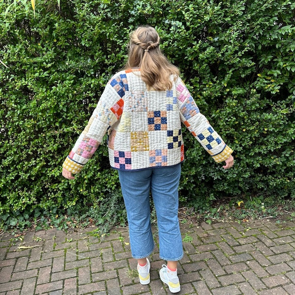 Sage Jacket PDF Sewing Pattern (sizes 4-24), Quilted Jacket Sewing ...