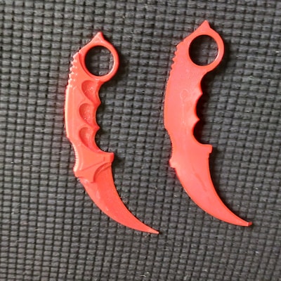 Plastic Model Karambit Knife - Etsy