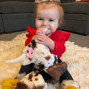 Fiona the Fawn, Deer Lovie, Lovey, Stuffed Animal, Security Blanket. - Etsy