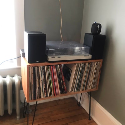 Customizable Record Cube Stand / Record Console / End Table - Etsy