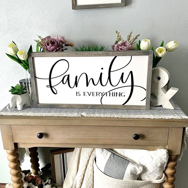 Family is Everything SVG, Family Sign Cut File, Family Svg, Farmhouse ...