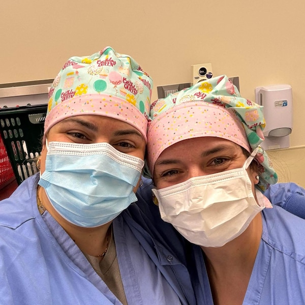 Scrub Hat by Kimkaps Surgical Hat Bouffant Scrub Cap Traditional ...