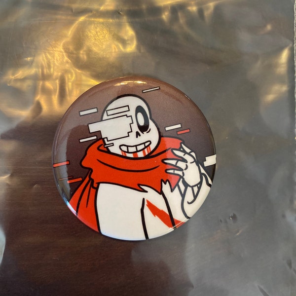 Undertale AU - Singular Button (one Button) - Etsy