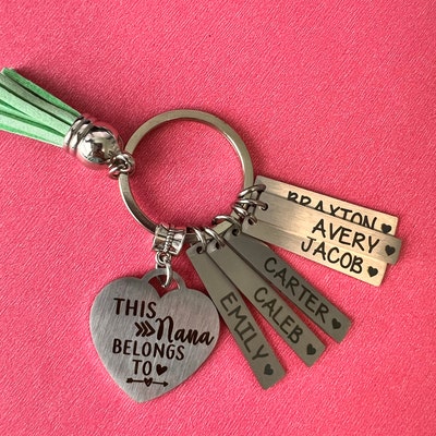 Gma Gift THIS GMA BELONGS to Keychain Favorite Gma Gift - Etsy